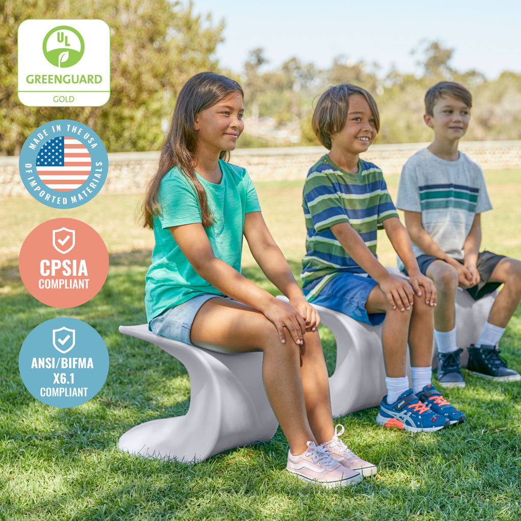 Wave Seat, Active Learning Chair, Flexible Seating, 14in - 15.1in Seat