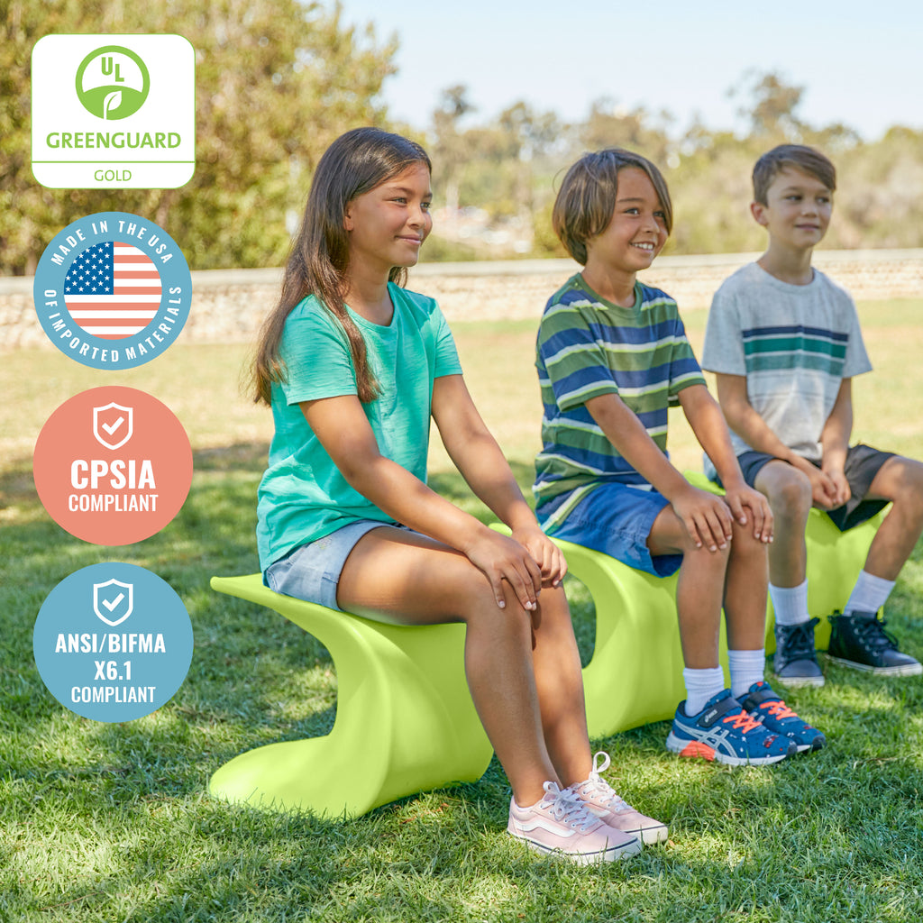 Wave Seat, Active Learning Chair, Flexible Seating, 14in - 15.1in Seat